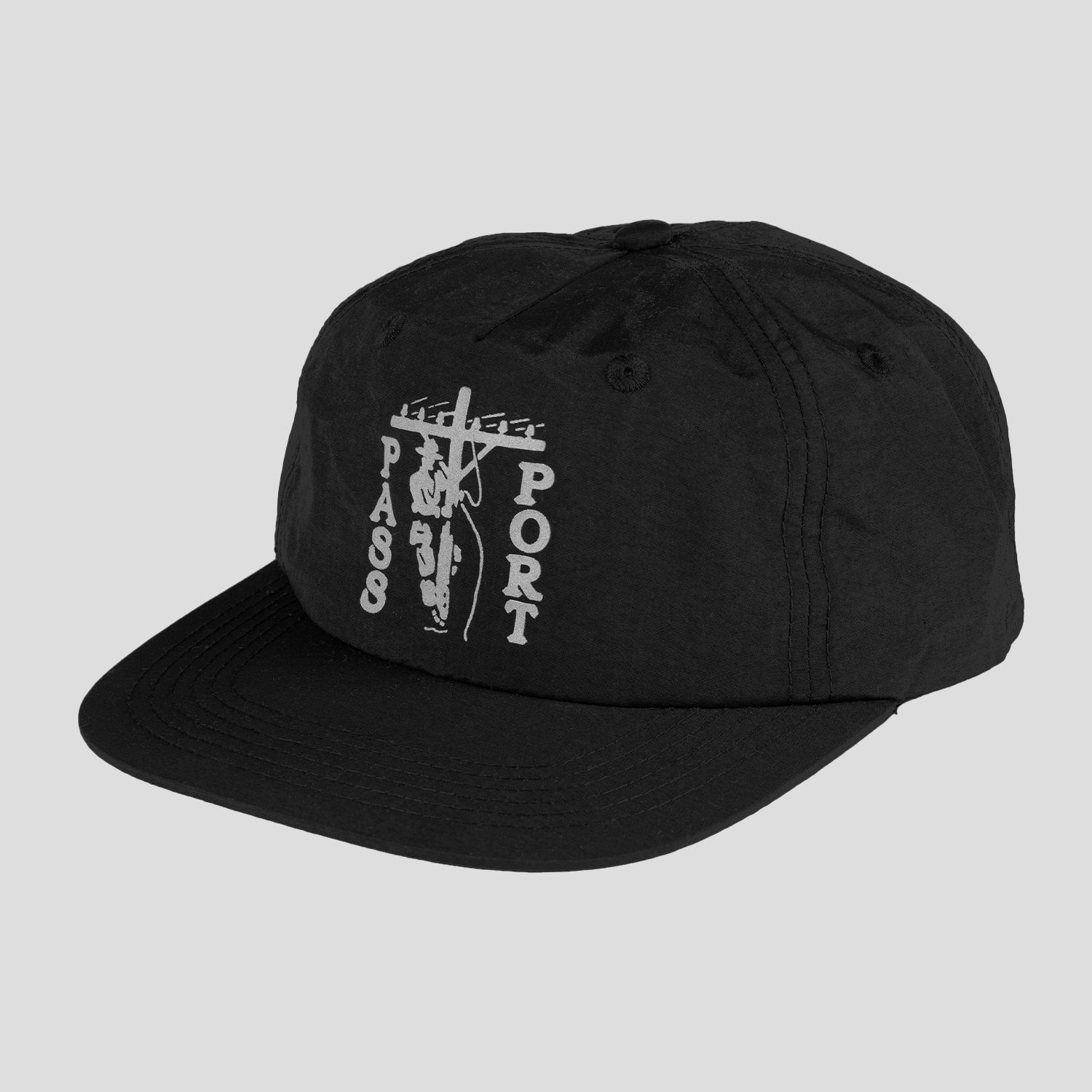 Pass~Port Line~Worx RPET Workers Cap - Black – Pass~Port USA